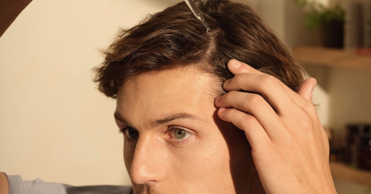 How Men Should Apply Minoxidil for Hair Growth | hims