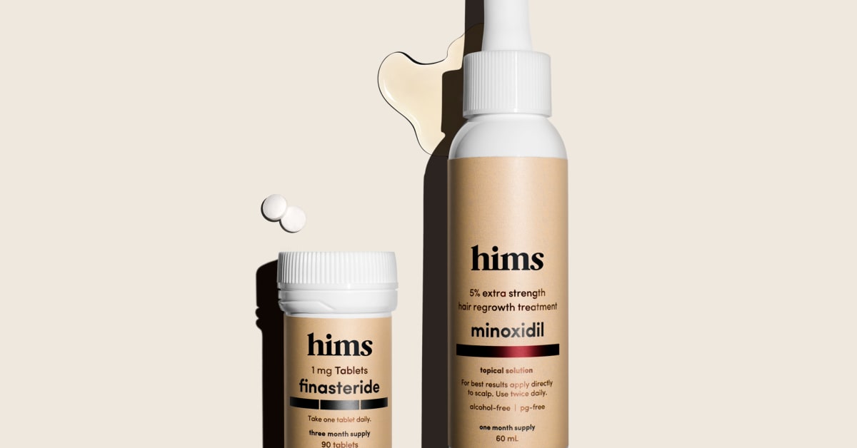 Buy Finasteride & Minoxidil Online | Prescribed + Shipped to you | hims